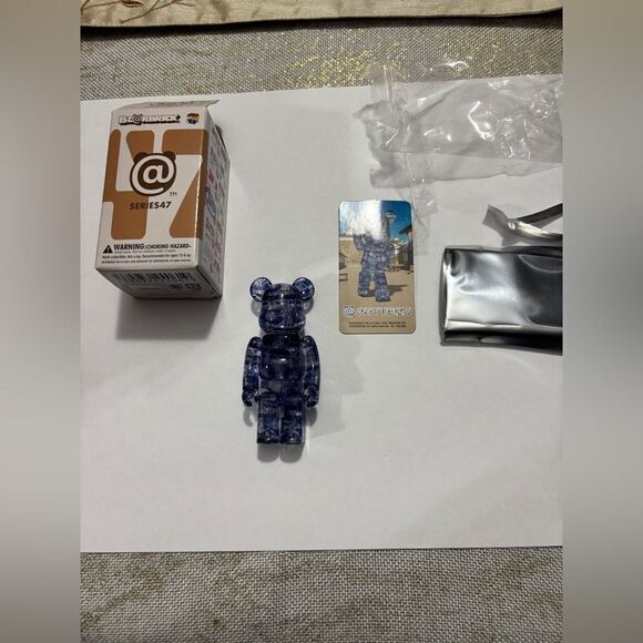 bearbrick | Art | Bearbrick Series 47 Pattern 0 Medicom Toy Berbrick ...